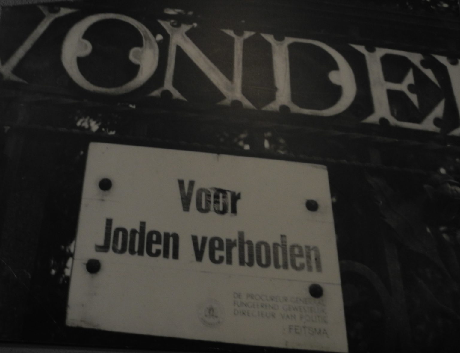 Voor joden verboden Archieven - Hilde Pach